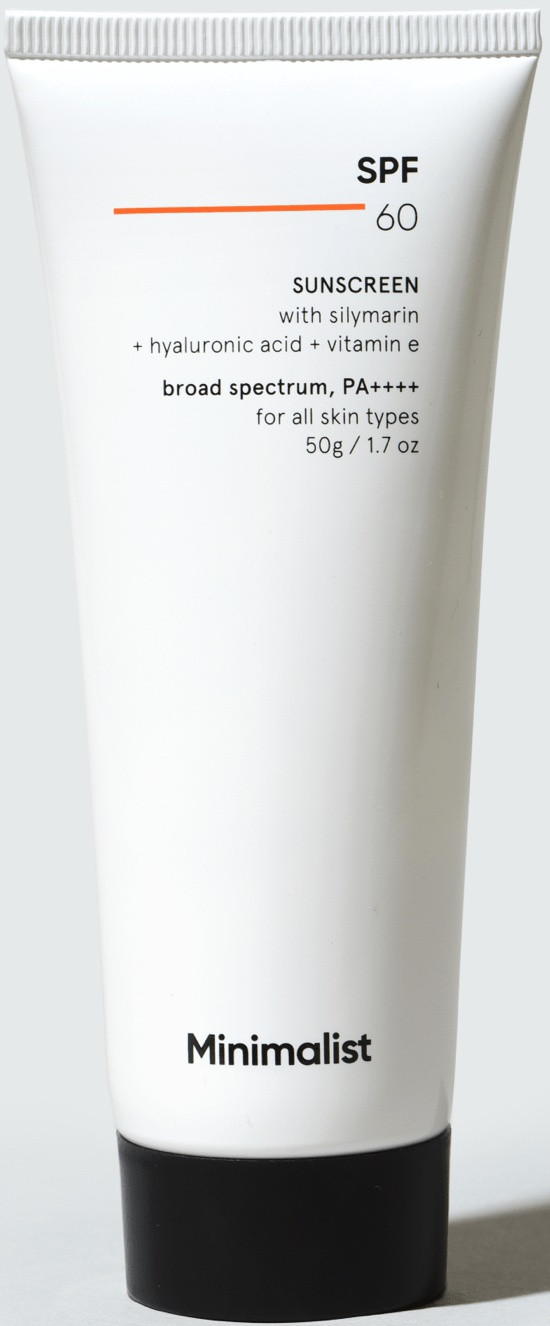 Thành phần Kem chống nắng Be Minimalist Broad Spectrum SPF 60,