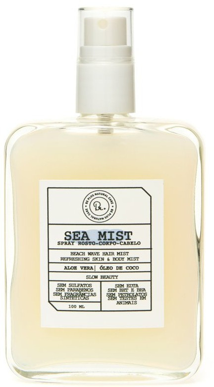 Full ingredients list Be Plus Sea Mist Spray