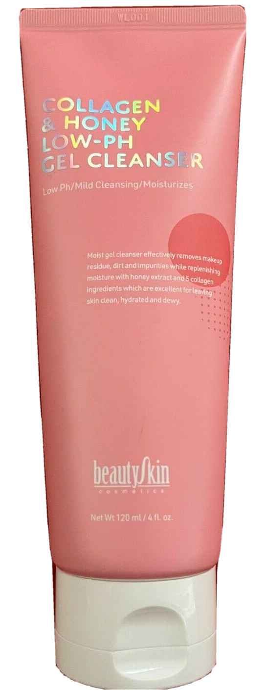 Sữa rửa mặt Beauty Skin Collagen & Honey Low-pH Gel Cleanser