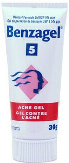 Full ingredients list Benzagel ® Acne Gel 5%