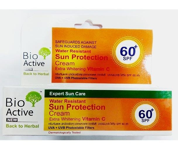 Ingredients list Bio Active Sun Protection Extra ...