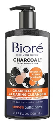 Bioré Charcoal Acne Clearing Cleanser