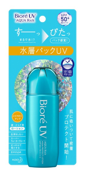 Full ingredients list Bioré UV Aqua Rich 含水防曬水珠凝露