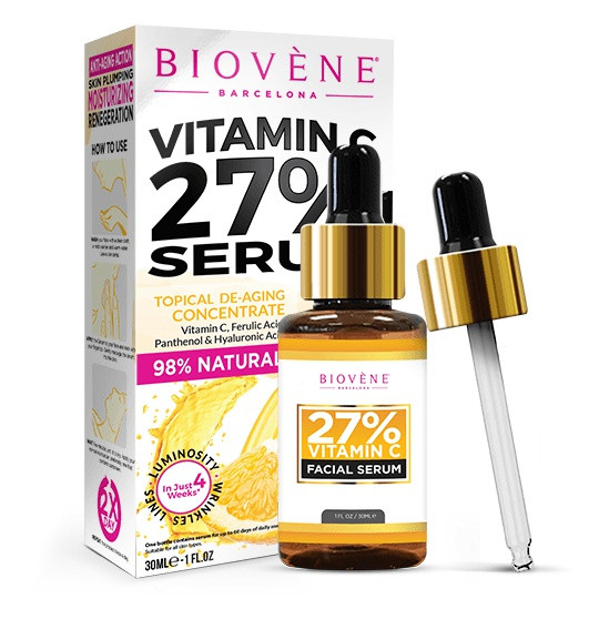 Thành phần Tinh chất Biovène Age-Defying Vitamin C 27% Facial ...