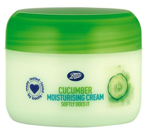 Full ingredients list Boots Cucumber Moisturising Cream