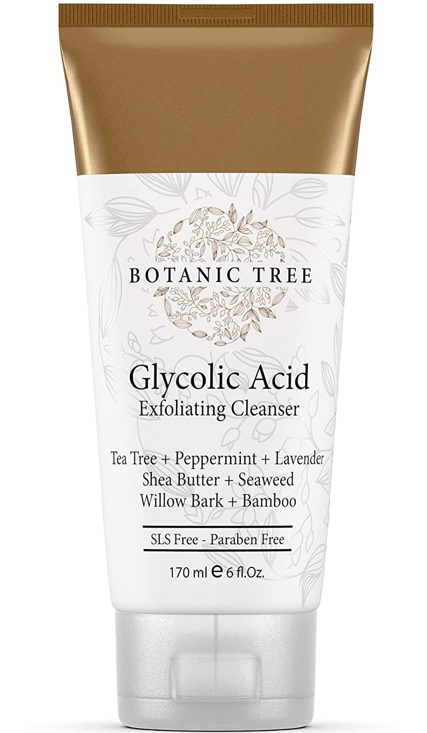 Thành phần Sữa rửa mặt Botanic Tree Glycolic Acid Exfoliating ...