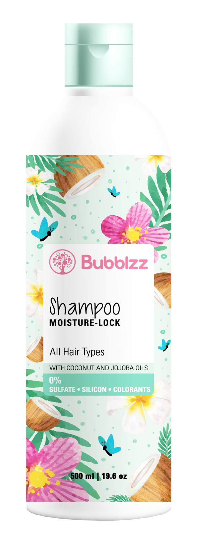 Full ingredients list Bubblzz Moisture Lock Shampoo For All ...