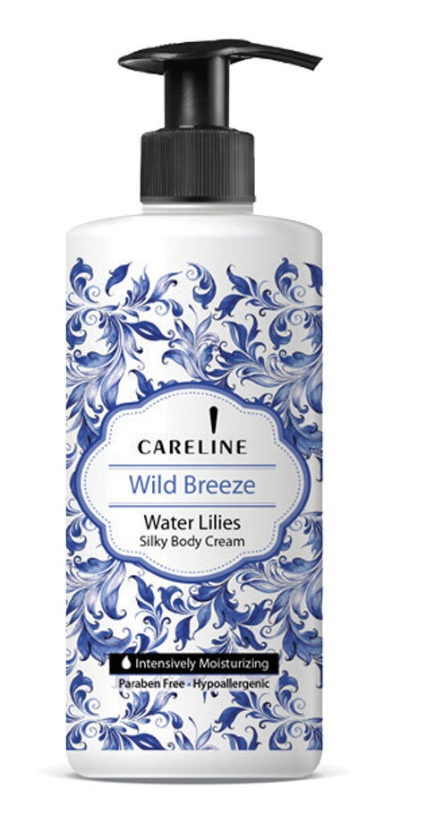 Full ingredients list Careline Wild Breeze Silky Body Cream