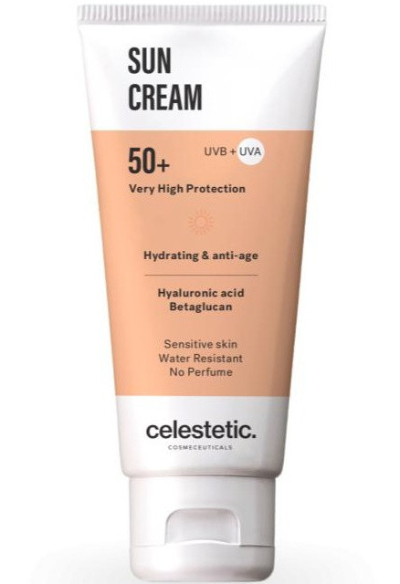 Full ingredients list Celestetic Anti Age Sun Cream SPF50+