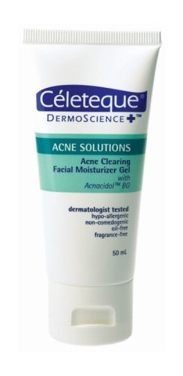 CELETEQUE DERMOSCIENCE Acne Clearing Facial Moisturizer Gel