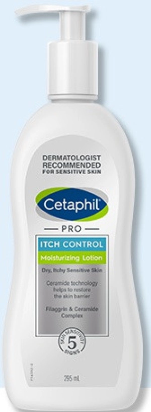 Full ingredients list Cetaphil Pro Itch Control Moisturizing ...
