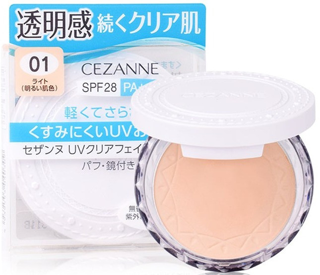 Cezanne UV Clear Face Powder SPF 28 Pa+++