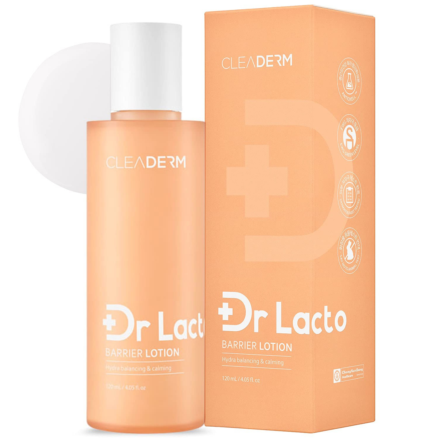 Full ingredients list CLEADERM Dr Lacto Barrier Lotion