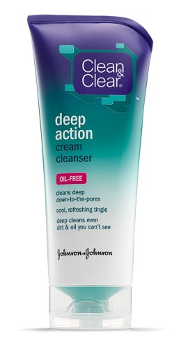 Full ingredients list Clean & Clear Deep Action Cream ...
