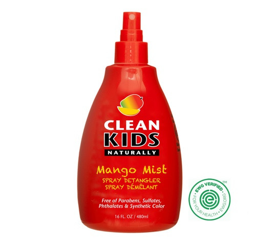 Thành phần Gỡ rối tóc Clean Kids Naturally Mango Mist Spray ...