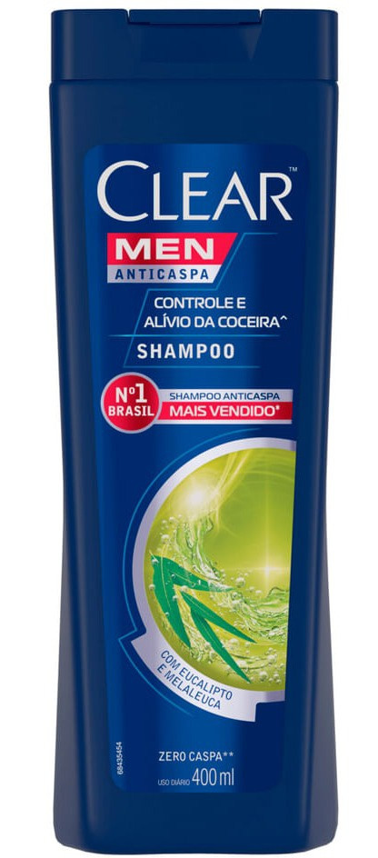 Thành phần Dầu gội Clear Shampoo Clear Men Controle E Alívio ...