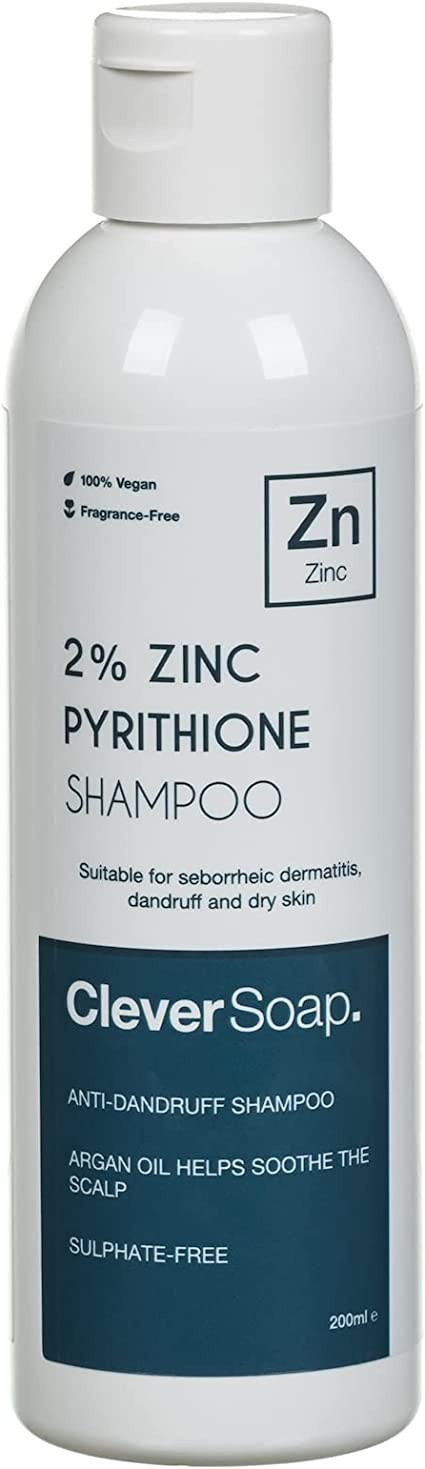 Full ingredients list Clever Soap 2% Zinc Pyrithione Shampoo