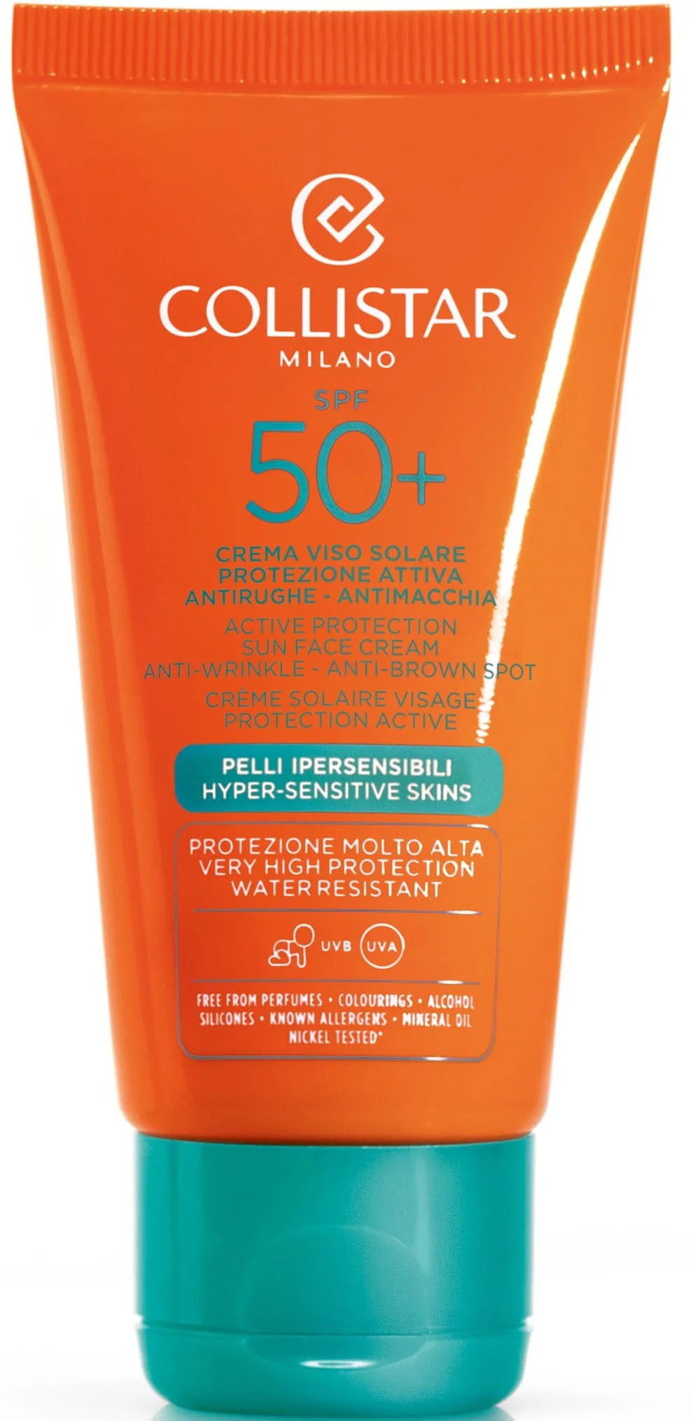 Kem Collistar Active Protection Sun Cream SPF 50