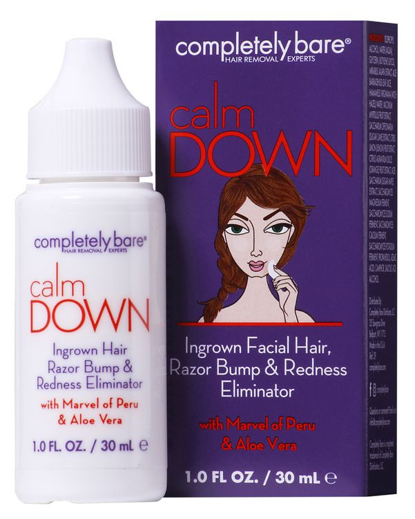 Completely Bare Calm Down Ingrown Hair, Razor Bump & Redness Eliminator
