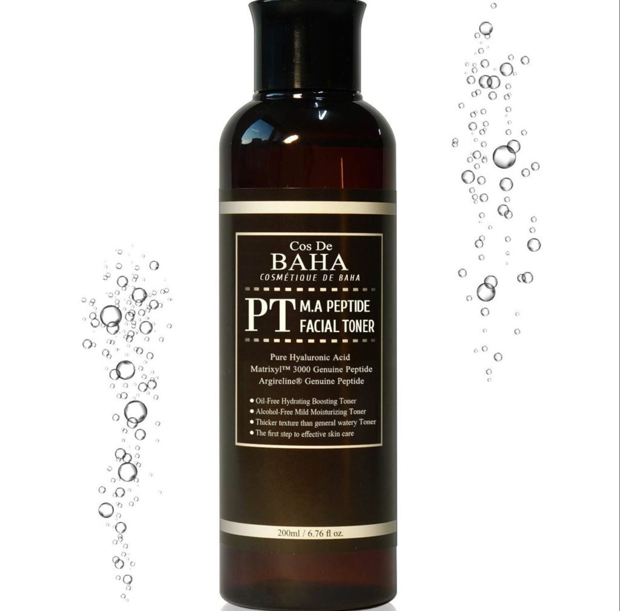 Thành phần Nước hoa hồng Cos de Baha M.A. Peptide Facial Toner