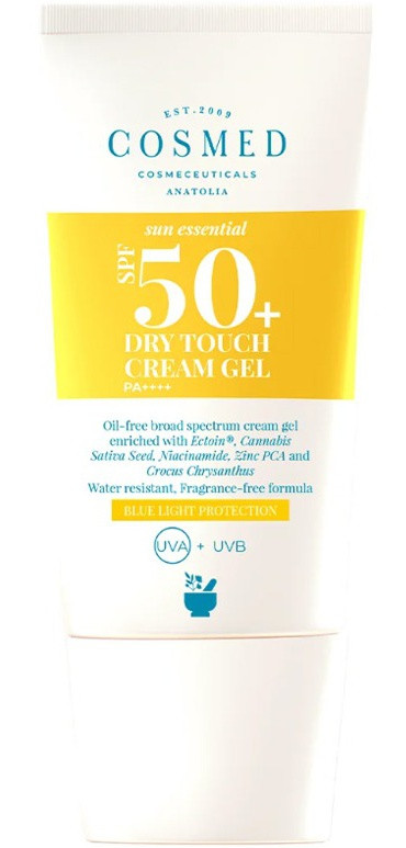 Full ingredients list Cosmed Sun Essential SPF 50+ Dry Touch ...