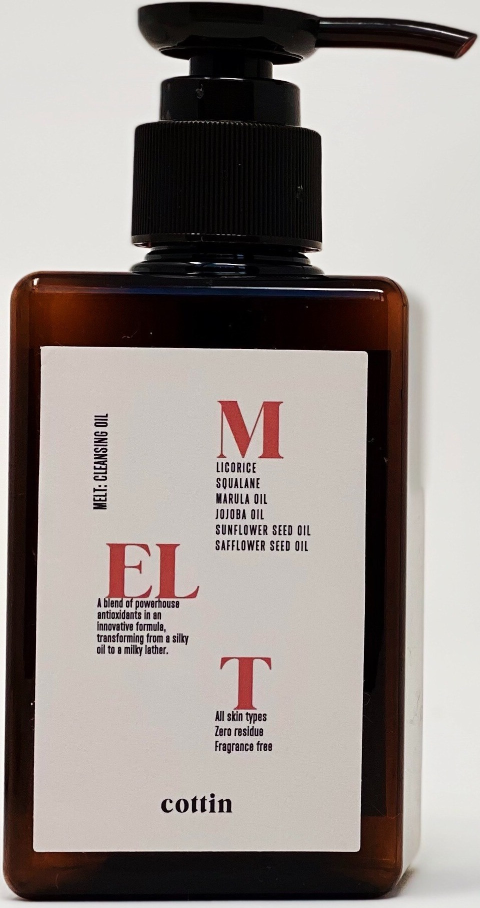 Thành phần Dầu tẩy trang Cottin Melt: Cloudy Cleansing Oil