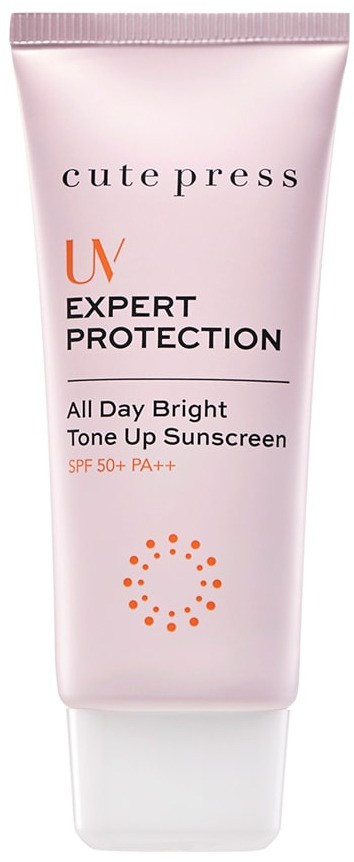 Cute Press All Day Bright Tone Up Sunscreen SPF50+ Pa++
