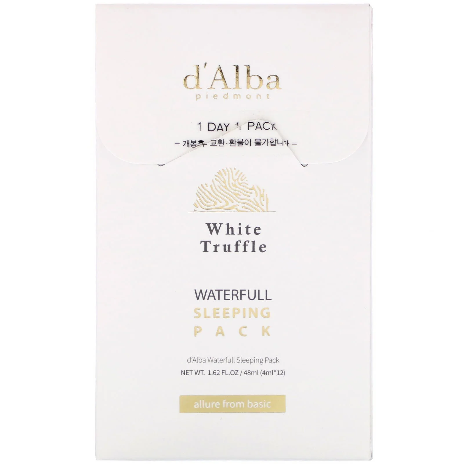 D'Alba Piedmont White Truffle Waterfull Sleeping Pack