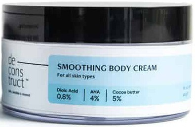 Deconstruct Smoothing Body Cream - 0.8% Dioic Acid + 4% AHA + 5% Cocoa ...