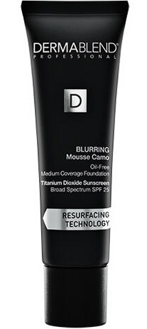 Full ingredients list Dermablend Blurring Mousse Camo Oil-Free ...