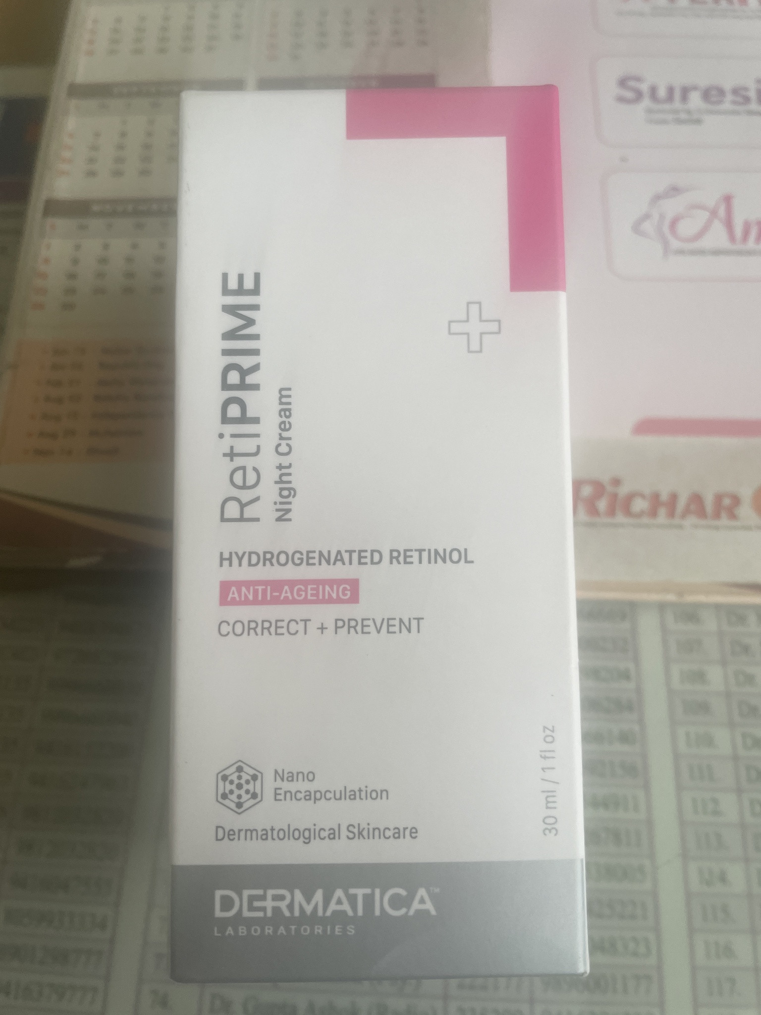 Thành phần Kem dưỡng ban đêm Dermatica Retiprime Night Cream