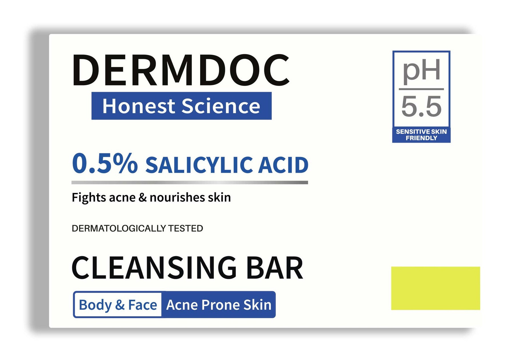 Full ingredients list DERMDOC Honest Science 0.5 Salicylic ...
