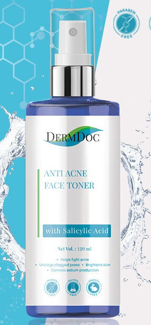 DermDoc Anti-acne Face Toner With Salicylic Acid