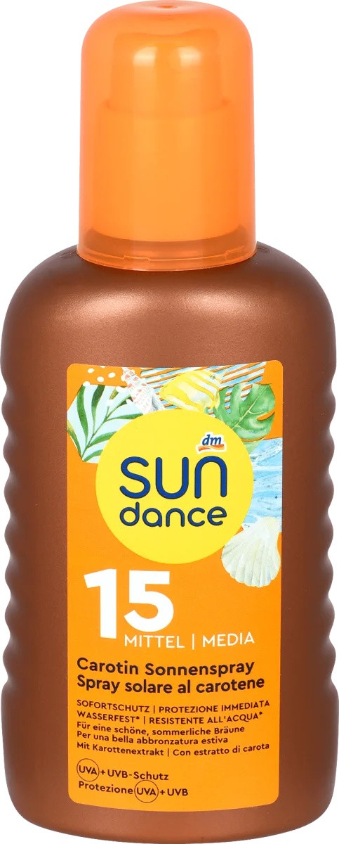 Thành phần Xịt dm Spray Solare Al Carotene đầy đủ