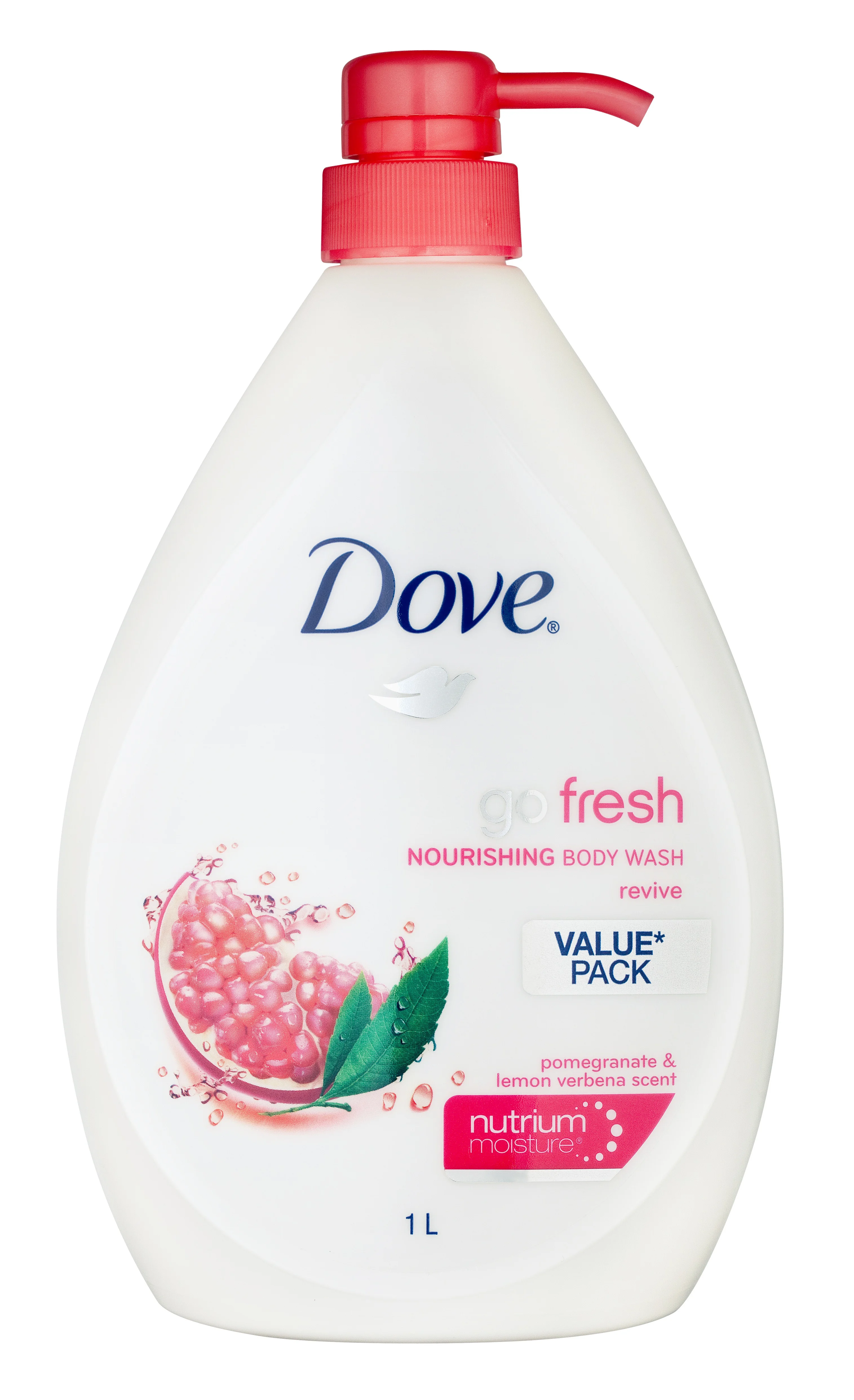 Dove Go Fresh Body Wash Revive Pomegranate & Lemon Verbena