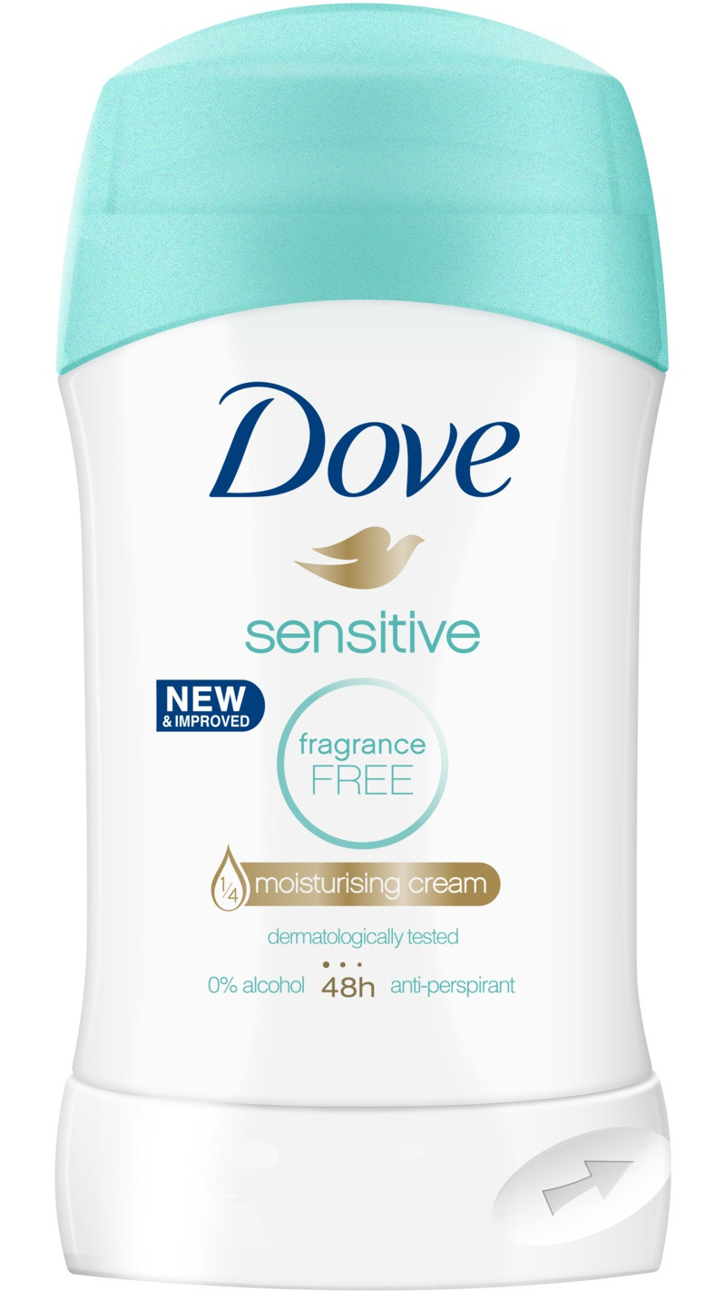 Thành phần Dove Sensitive Antiperspirant Stick đầy đủ