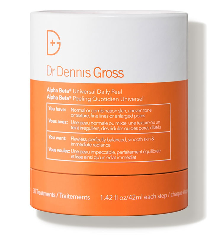 Thành phần Peel da hằng ngày Dr Dennis Gross Alpha Beta ...