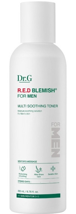 Nước hoa hồng Dr. G Red Blemish For Men Multi Soothing Toner