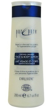 Thành phần Sữa dưỡng Druide Pur & Pure Face + Body Lotion