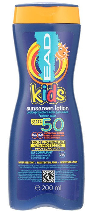 EAD SPF 50 Kids Sunscreen Lotion