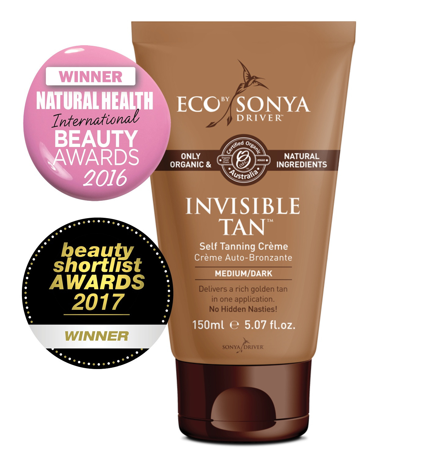 Full ingredients list ECO by SONYA Invisible Tan