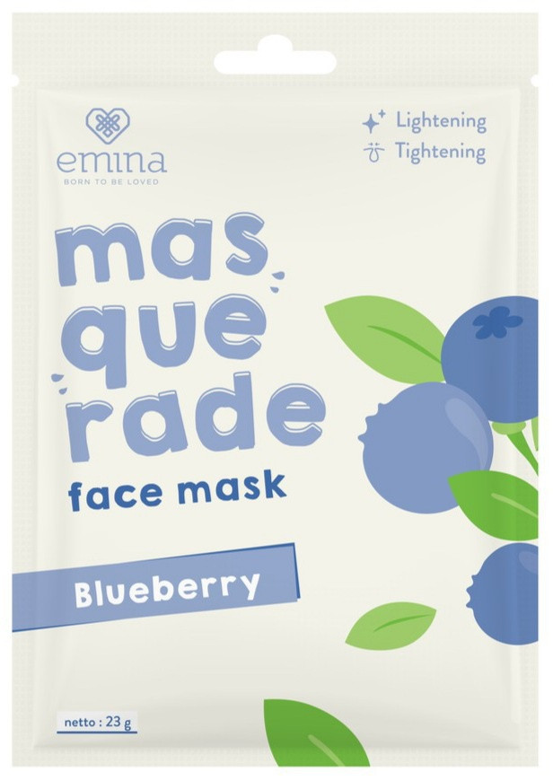 Thành phần Mặt nạ Emina Masquerade Face Mask Blueberry