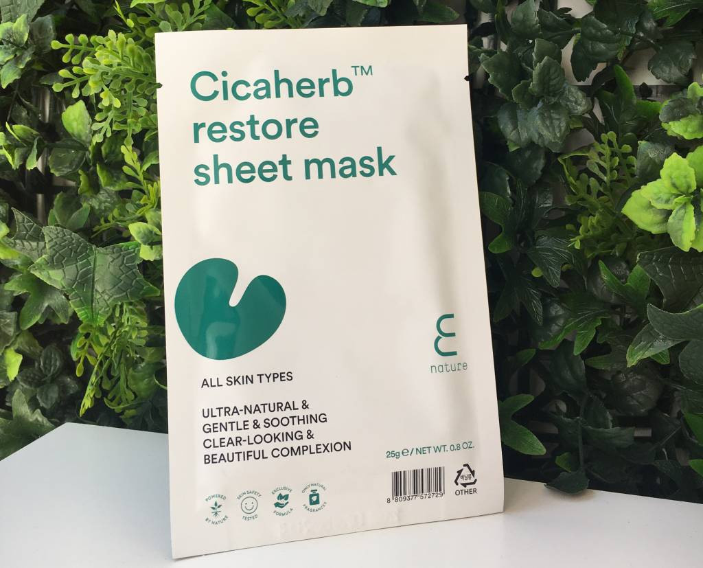 ENATURE Cicaherb Restore Sheet Mask