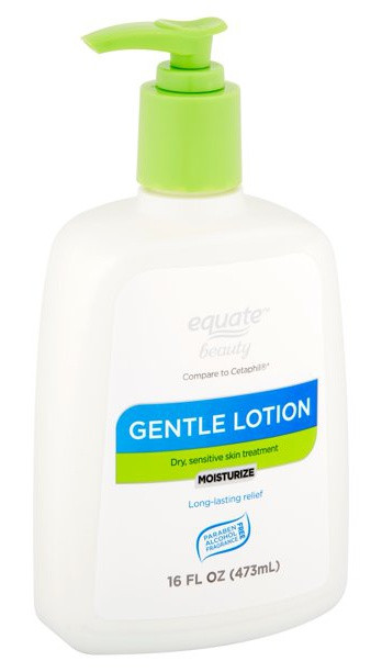Full ingredients list Equate Beauty Gentle Lotion