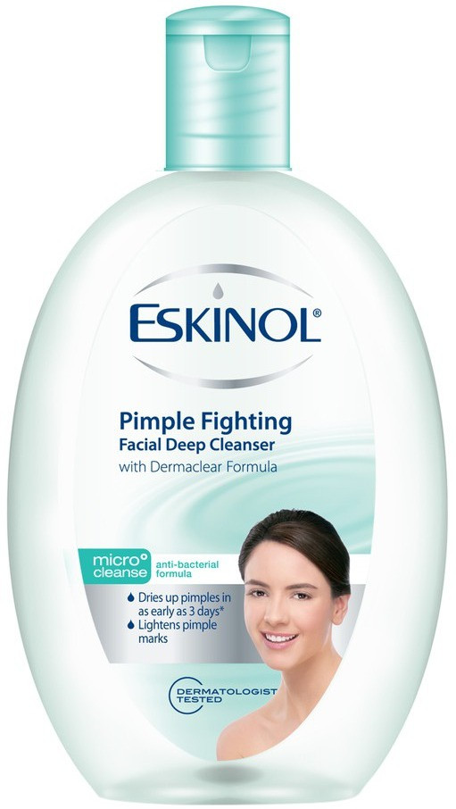 Eskinol Pimple Fighting Facial Deep Cleanser With Dermaclear Formula