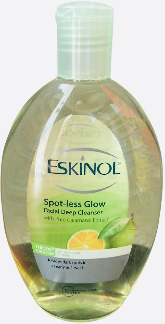 Full ingredients list Eskinol Spot-less Glow Facial Deep ...