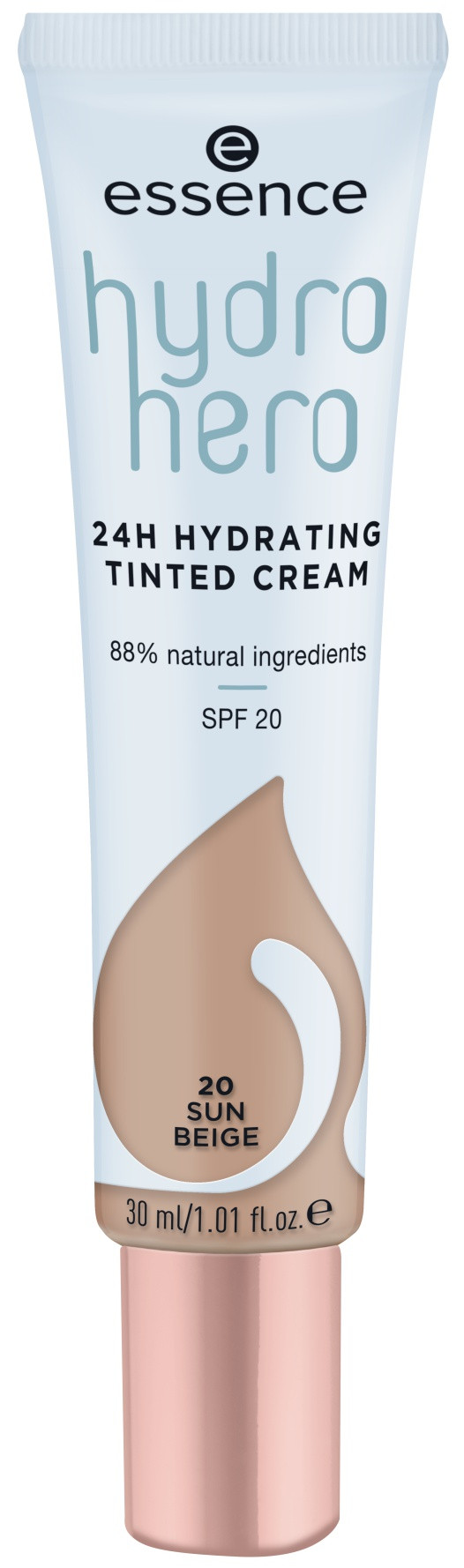 Essence Hydro Hero 24h Hydrating Tinted Cream SPF 20