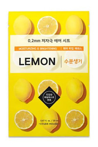 Thành phần Mặt nạ ETUDE HOUSE Lemon Mask đầy đủ