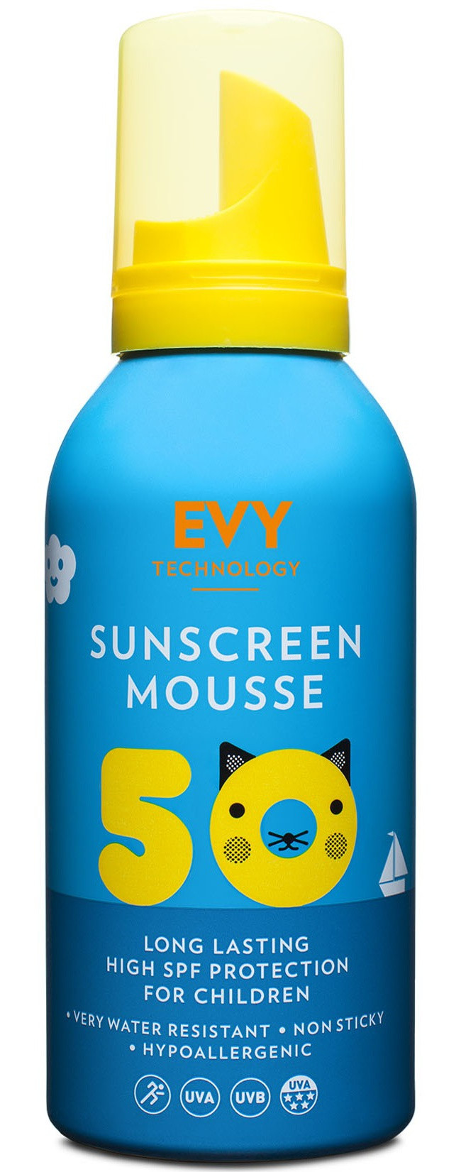 Thành phần Phấn tươi EVY Sunscreen Mousse Kids SPF 50