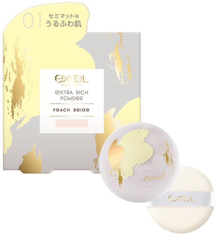 Thành phần Phấn phủ Excel Extra Rich Powder đầy đủ